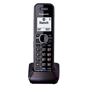 Panasonic KX-TG9582B + 1 KX-TGA950B 2-Line DECT 6.0 System 3-Way Conferencing Talking Caller ID Noise Reduction Corded/Cordless Combination Telephone