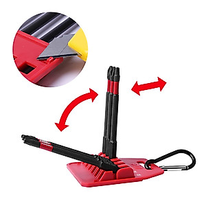 Protorq Long Impact Bit Set W/clip, 2 Phillips, 2 Square, T25 TORX, 6-Inch Length, 6-Piece,Industrial Strength, 1/4" Hex Shank