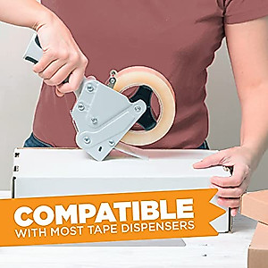 Tape King® Clear Packing Tape - 60 Yards Per Roll (12 Rolls) - 1.88 Inch Wide Stronger & Thicker 2.7mil, Heavy Duty Adhesive Industrial Depot Tape for Moving Packaging Shipping, Office & Storage