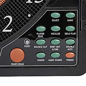 Arachnid Titanium 5400 Electronic Dartboard and Cabinet, Black