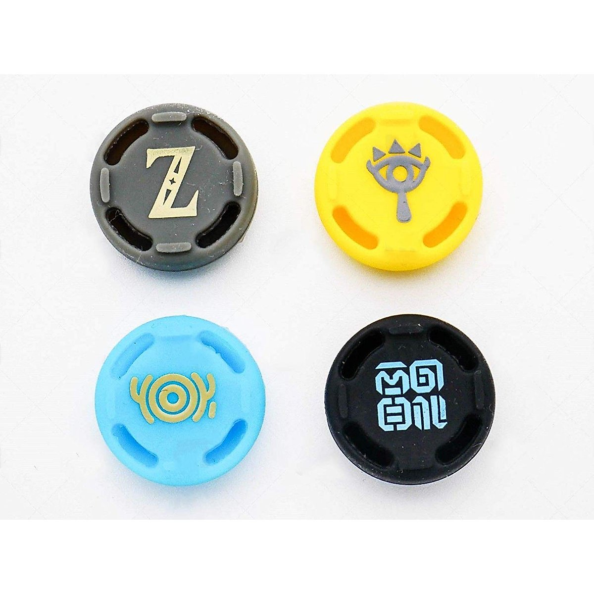 Silicone Thumb Stick Analog Joystick Thumb Grip Caps Cover Case for Switch NS Joy-Con Console(1Set)