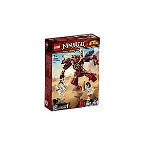 LEGO NINJAGO Legacy Samurai Mech 70665 Toy Mech Building Kit Comes with NINJAGO Minifigures, Stud Shooters and a Toy Sword for Imaginative Play (154 Pieces)
