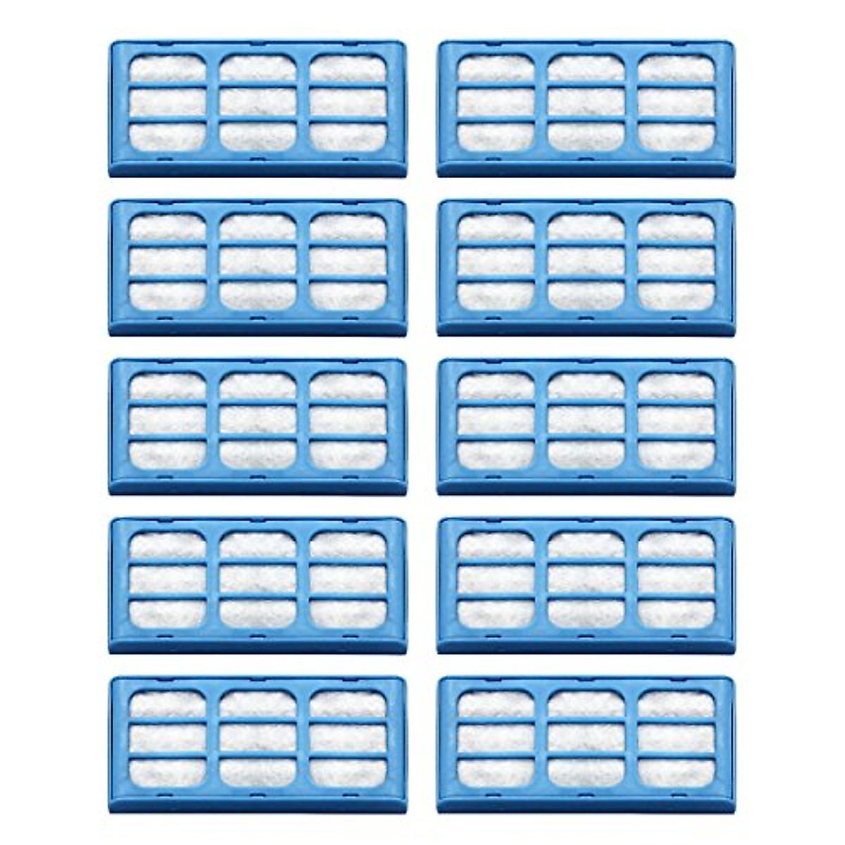 Replacement Water Filter Cartridges for Cat Mate & Dog Mate Fountains, Pack of 10
