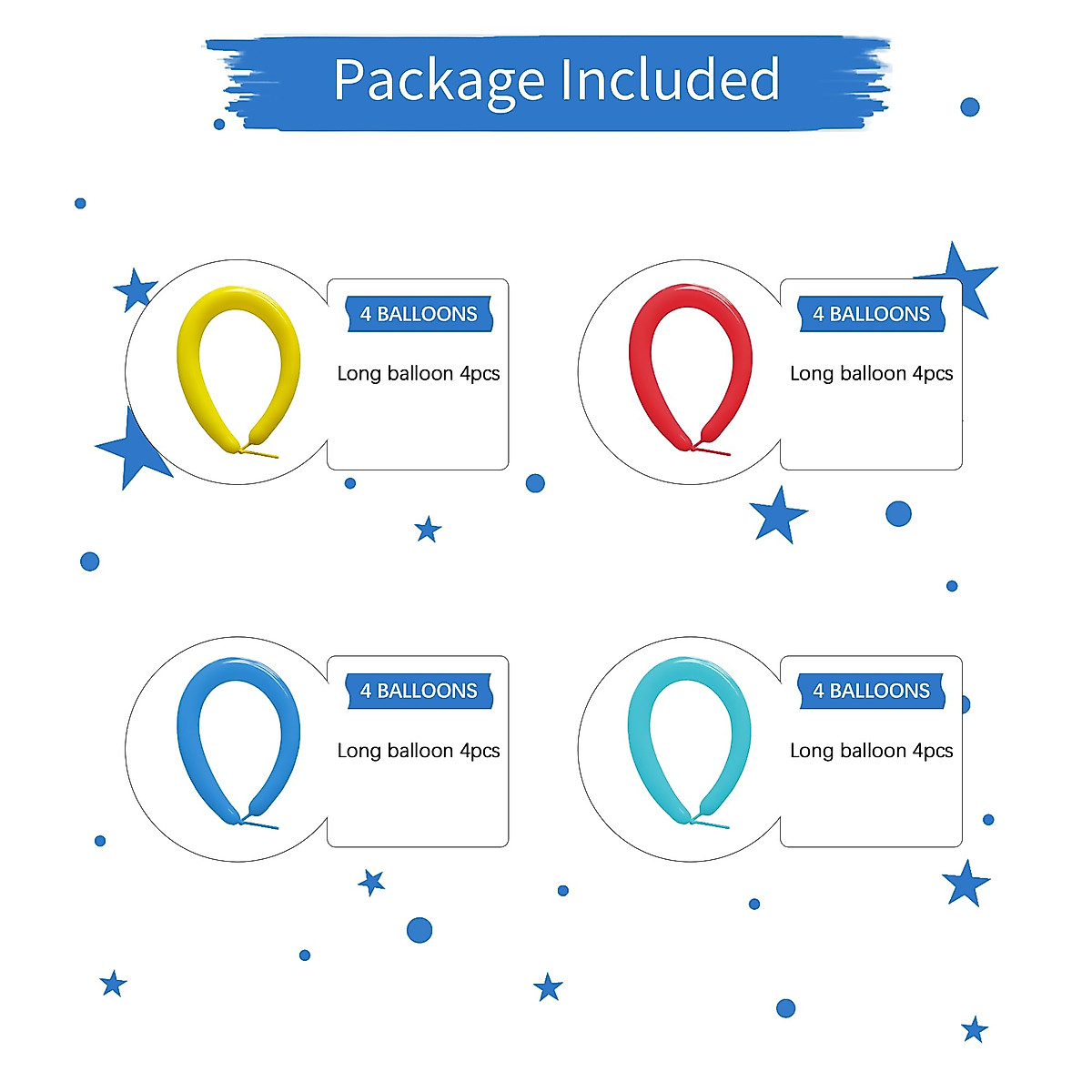 HYOWCHI Plim Plim Birthday Party Supplies - Circus Carnival Theme Party Decorations Balloon Garland Arch, 145Pcs Red Blue Yellow Balloon Arch For Carnival Circus Clown Birthday Baby Shower Decorations