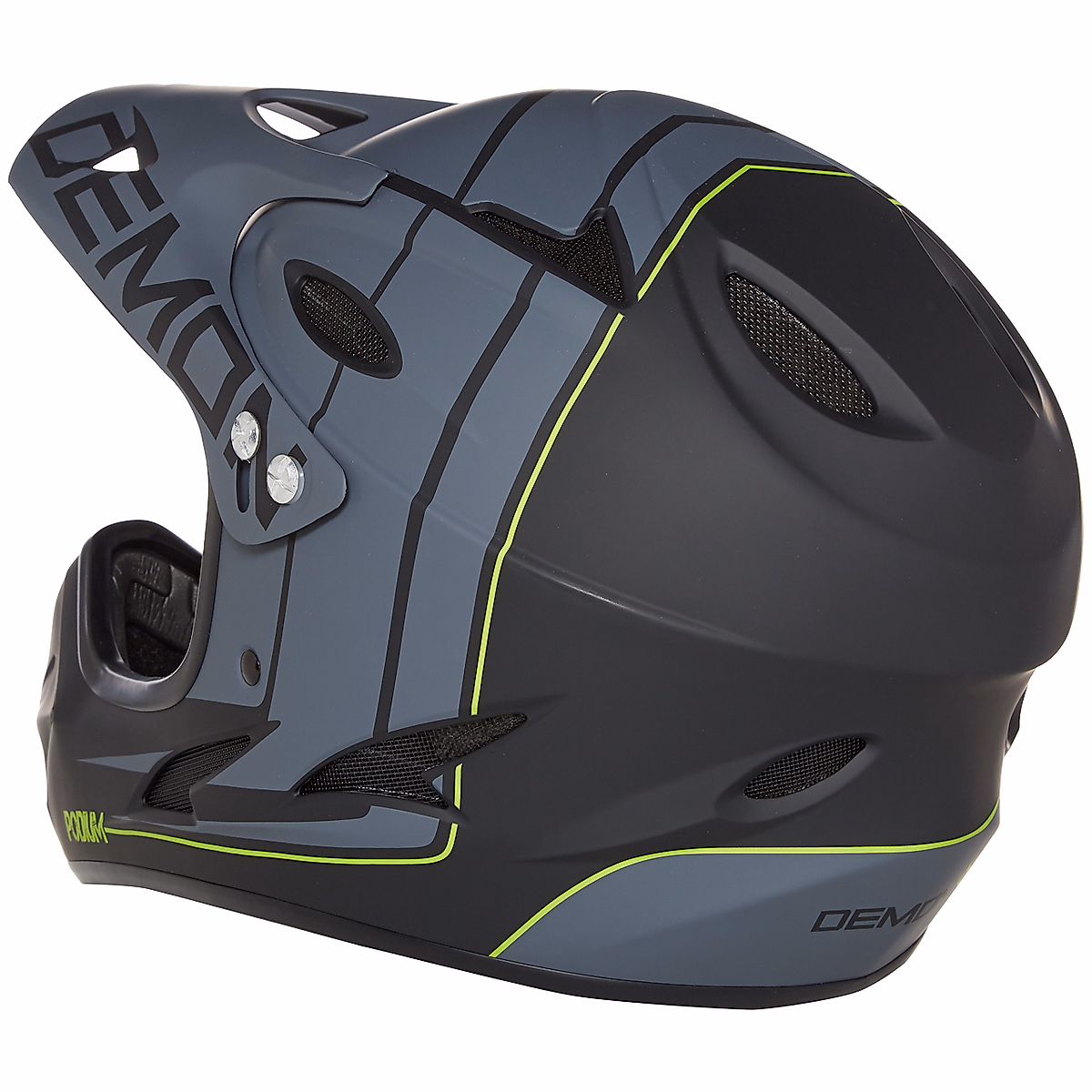 Demon Podium Full Face Mountain Bike Helmet (Black, L)