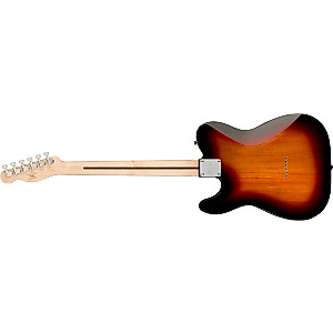 Squier Affinity Series Telecaster Electric Guitar, with 2-Year Warranty, 3-Color Sunburst, Maple Fingerboard