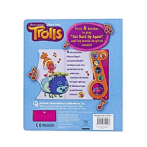 DreamWorks Trolls - Get Back Up Again Little Music Note Sound Book - Play-a-Song - PI Kids