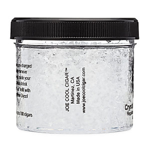 Joe Cool Cigar Crystal Gel Humidifier for Cigar Humidors (4 oz Jars) - 3 Pack