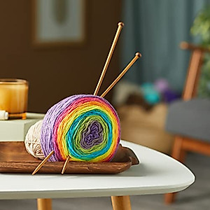 Lion Brand Yarn Mandala Yarn, Multicolor Yarn for Crocheting and Knitting, Craft Yarn, 1-Pack, Gnome