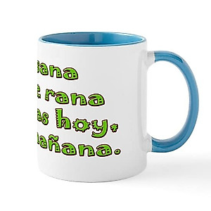 CafePress Sana, Sana, Colita De Rana Mug Ceramic Coffee Mug, Tea Cup 11 oz