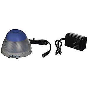 LabGenius MI0101001 Mini-Vortex Mixer, Blue(Top)/Clear(Body)