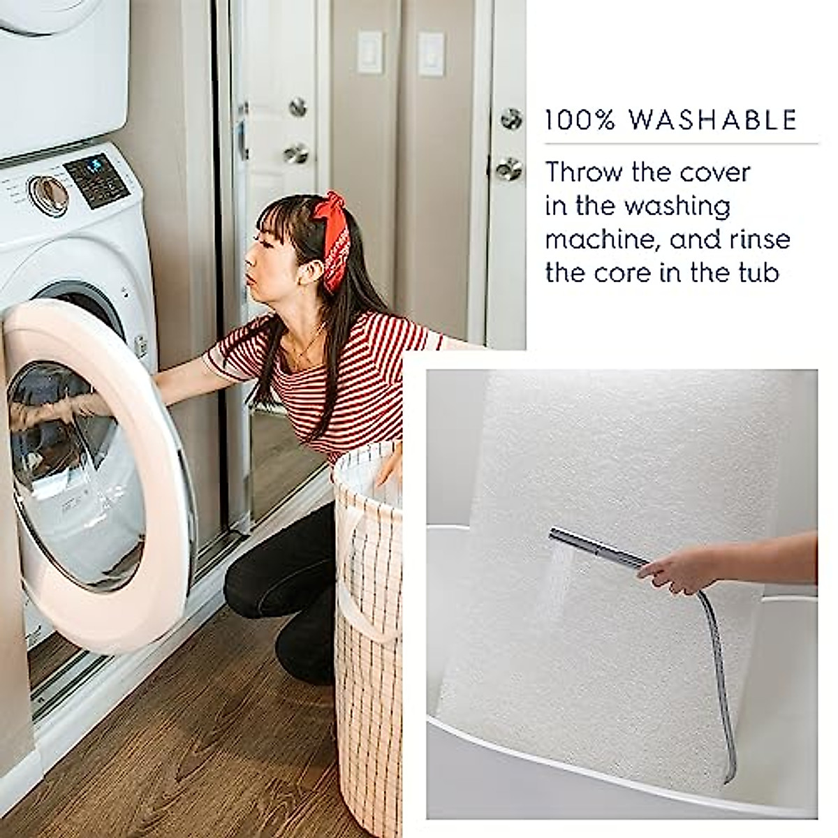 HALO DreamWeave Baby Crib Mattress and Toddler Bed, Breathable, Dual Sided 2-Stage Design, 100% Breathable Mattress, Machine Washable Cover, Hypoallergenic, Non-Toxic Materials, Greenguard  Cert.