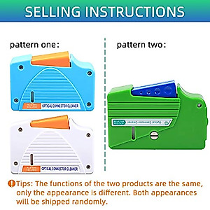 Optical Fiber Connector Cleaner Cassette Reel Cleanings 500+ Times for FC/SC/ST/LC/MU/D4 Connector
