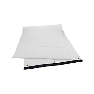 Audimute isolé Sound Barrier and Sound Absorption Sheet | MLV Sound Blocker - Block Sound | Soundproofing Sheet - Sound Blanket - Reduce Noise - Acoustic Foam Alternative | - (White)