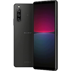 Sony Xperia 10 IV Dual SIM 128GB ROM + 6GB RAM (GSM only | No CDMA) Factory Unlocked 5G Smartphone (Black) - International Version