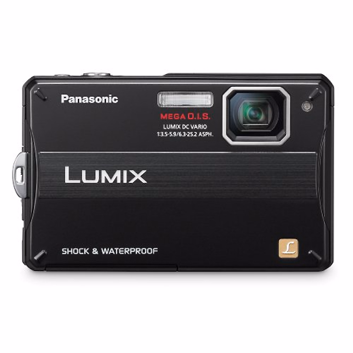 Panasonic Lumix DMC-TS10 14.1 MP Digital Camera with 4x Optical Image Stabilized Zoom and 2.7-Inch LCD (Black)