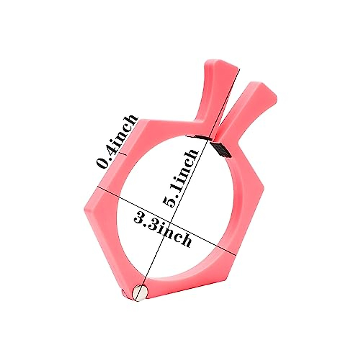 SUBANG 4 Pack Sublimation Tumblers Pinch Tumbler Clamps Perfect Clamp Grip Tool for Sublimation Paper and Tumblers