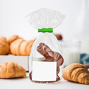 Bag Clips, Snack Bread Sealing Clip, Squeeze and Lock Bread Bag Clips for Food Storage, Plastic Bag Clip, Food Clips for Bags, Bread Clips, Easy to Use Bread Bag Clips (Multi-Color, 6 PCS)