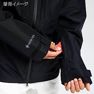 Burton Men's Standard Gore‑TEX 2L Pillowline Jacket, True Black, X-Large