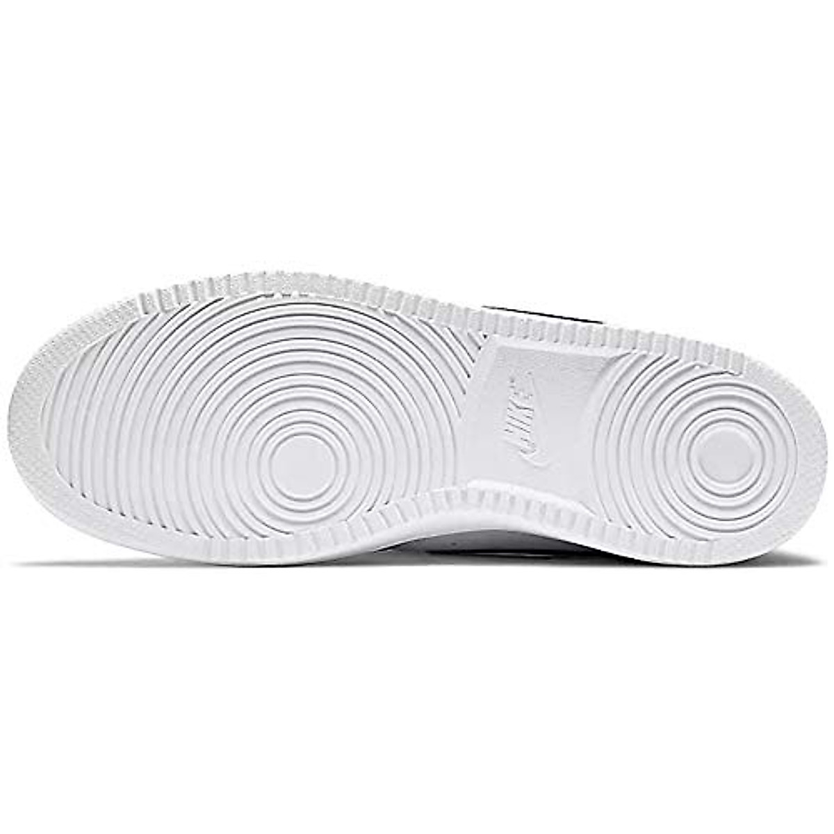 Nike Mens Court Vision Low Sneaker, 10.5 White/Red