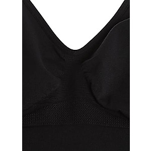 Hanes womens Get Cozy Pullover Comfortflex Fit Wirefree Mhg196 Bras, Black, X-Large US