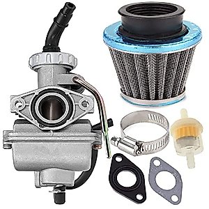 PZ20 Carburetor for Taotao NST SunL Kazuma Baja 50cc 70cc 90cc 110cc 125cc Carburetor ATV Go karts Moped Scooter 4 Stroke Engine 4 Wheeler, 110 Carburetor PZ20 Carb