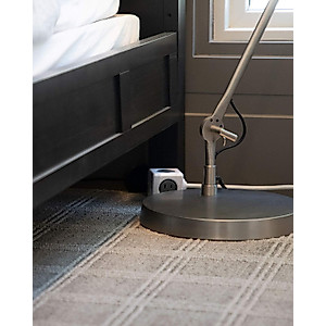 USB Wall Plug, Allocacoc PowerCube |Original|, 4 Outlets and 2 USB Ports, Cell Phone Charger, Power Adapter, Surge Protection, Compact for Travel, Home and Office, Space Saving, ETL Certified