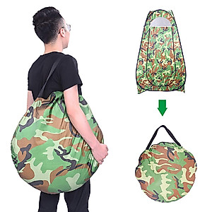 Goujxcy Pop Up Privacy Tent,Instant Portable Outdoor Shower Tent, Camp Toilet,Changing Dressing for Camping & Beach