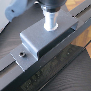 AZOOU Large Red Color LED Race Timing Clock Timer with Tripod 5-inch High Character for Semi-Outdoor/Outdoor Running Events IR Remote Control