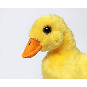 TAMMYFLYFLY Yellow Chick Stuffed Animal Chicken White 5 inches, 12cm, Plush Toy, Duck Soft Toy (1Yellow Duck)