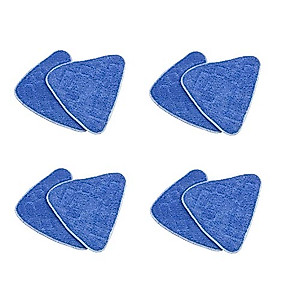 SALAV, Professional Series Mop Pad Refills for The Salav STM-402 Steam Mop, MP-102, Pack of 8