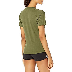 adidas womens Win 2.0 Tee Wild Pine Melange Small