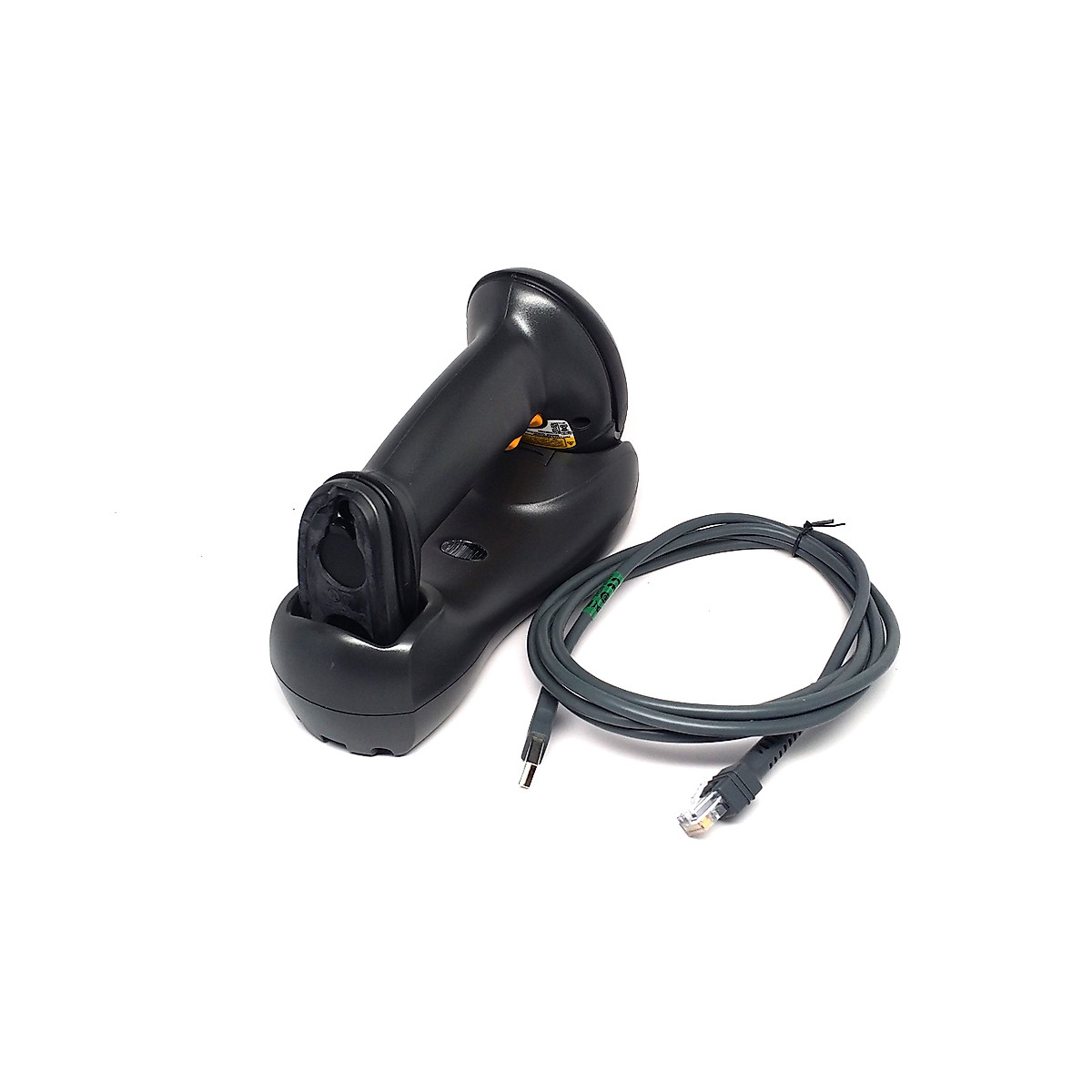 Zebra LS4278-SR Wireless Handheld 1D Barcode Scanner (Multi-Line Rastering Scan Pattern) with USB Cable (CBA-U01-S07ZAR, 7FT)