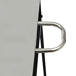 SNKOURIN Outdoor Grill Cart with Wheels, Stainless Steel Grill Cart Modular Table with Wheels, Commercial Kitchen Table Heavy Duty Grill Cart Outdoor Cart, Silver