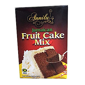 Jamaican Fruit Cake Mix - Annilu 1.7 Lb - Product of Jamaican