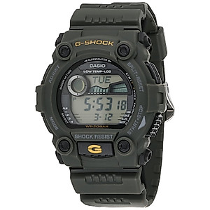 Casio Men's G-7900-3DR G-Shock Green Resin Digital Dial Watch