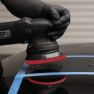 Clay Bar Pad, 5 Inch Mid Grade,1Pc Handle Grip Pad and 1 Pc Clay Bar Applicator, Synthetic Clay Bar Pad for DA Polisher and Rotary Polisher for Car Detailing, Clay Bars Auto Detailing -CHMLP5MA