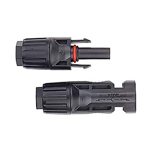 iGreely 20 Pairs Solar Connectors Male/Female IP67 Waterproof Solar Panel Cable Connectors