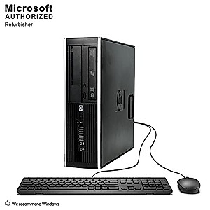 HP Desktop Computer, Core 2 Duo 3.0 GHz Processor, 4GB, 160GB, DVD, WiFi Adapter, Windows 10, 19in LCD Monitor Included (Brands may vary) (Renewed)