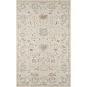 Momeni Anatolia Wool and Nylon Area Rug, 9'9" X 12'6", Beige