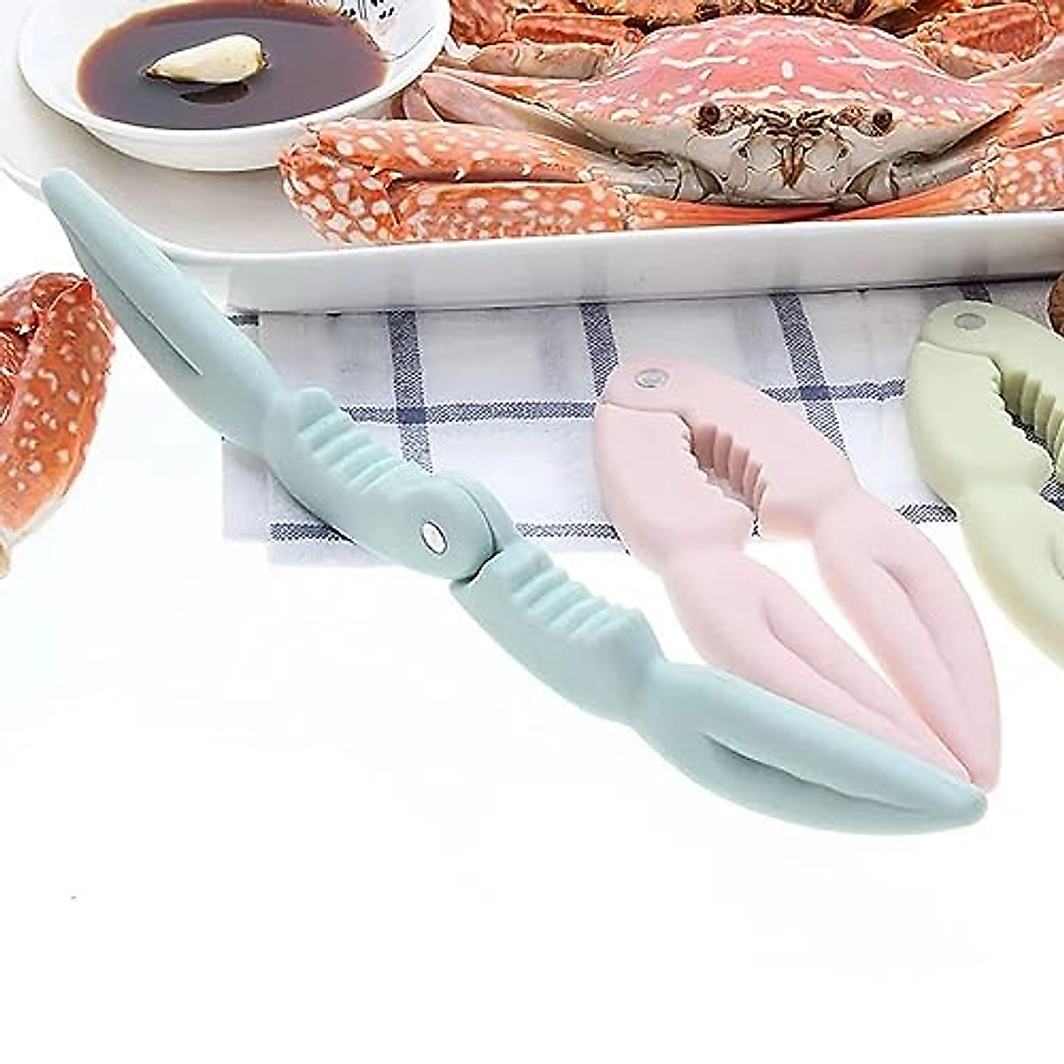 4-piece Crab Crackers and Seafood Tool, Lobster, Nut Cracker, Kitchen tool in different colours