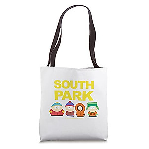 South Park Gang Below Logo Tote Bag