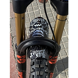 MTB Front Wheel Mud Guard - Lightweight & Durable Protection - Universal Fit - Protect Against Mud, Water Spray and More