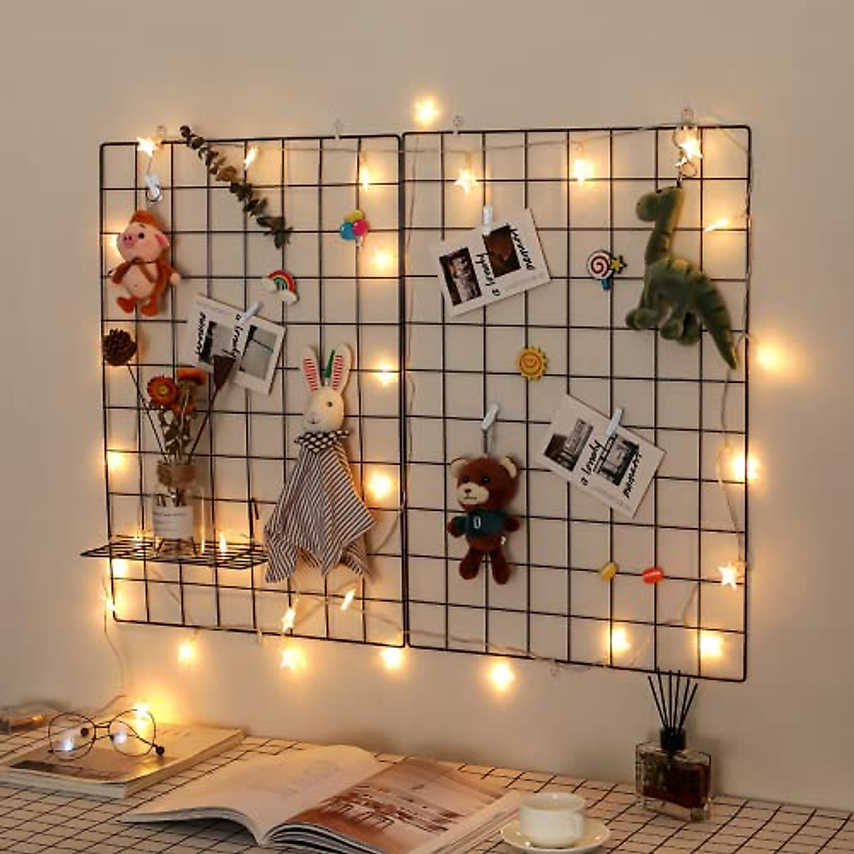 Mini Photo Clips, 128 Pcs, 1.4 Inch Small Wooden Clothespins for Baby Cloth, Pictures