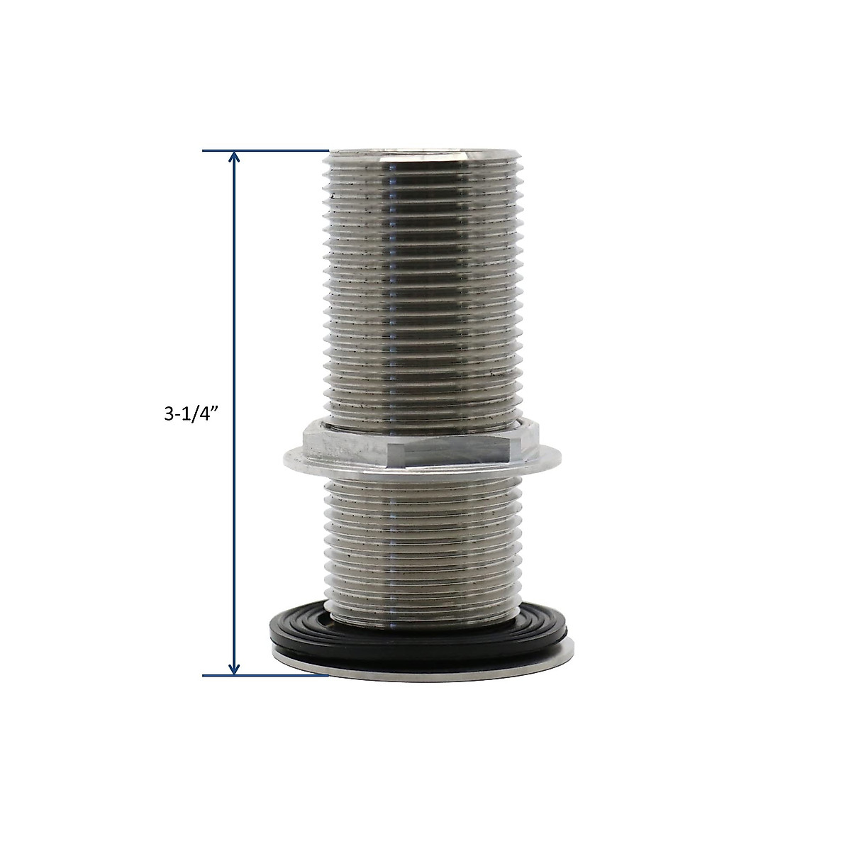 AA Faucet Stainless Steel Bar Sink Drain 1" Nominal Pipe Size (1" NPS) for 1-3/8" Sink Opening