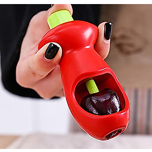 WOIW0 1 PCS Creative Cherry Pit Remover Red Date Pit Remover Fruit Pit Kitchen Tool