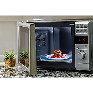 Silicone Microwave Mat Silicone Round - Round Microwave Silicone Mat - Heat Proof Mat - Silicone Microwave Cover - Multi Mat Kitchen Can Also Be Used As A Trivet, Drying Mat, Jar Opener, Utensil Rest