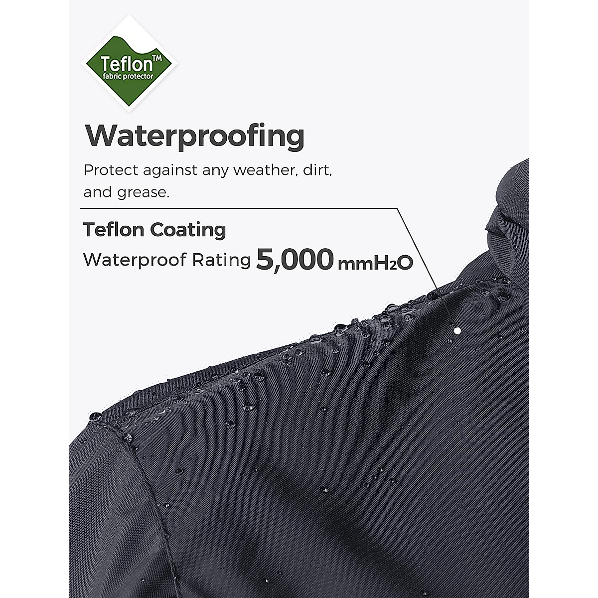 wantdo Women's 3-in-1 Waterproof Ski Jacket Warm Hooded Winter Coat Rain Jackets Dark Gray L