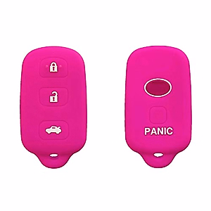 KAWIHEN Silicone Key Fob Cover Fit for Lexus ES300 LS400 SC300 SC400 Toyota 4Runner Avalon Camry Corolla Matrix Sienna Solara Sequoia Pontiac Vibe GQ43VT14T HYQ12BBX HYQ12BAN