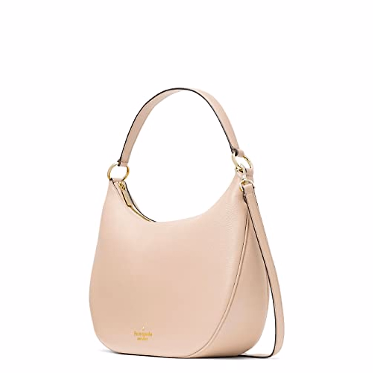 Kate Spade Weston Leather Shoulder Crossbody Bag Purse Handbag (Warm Beige)